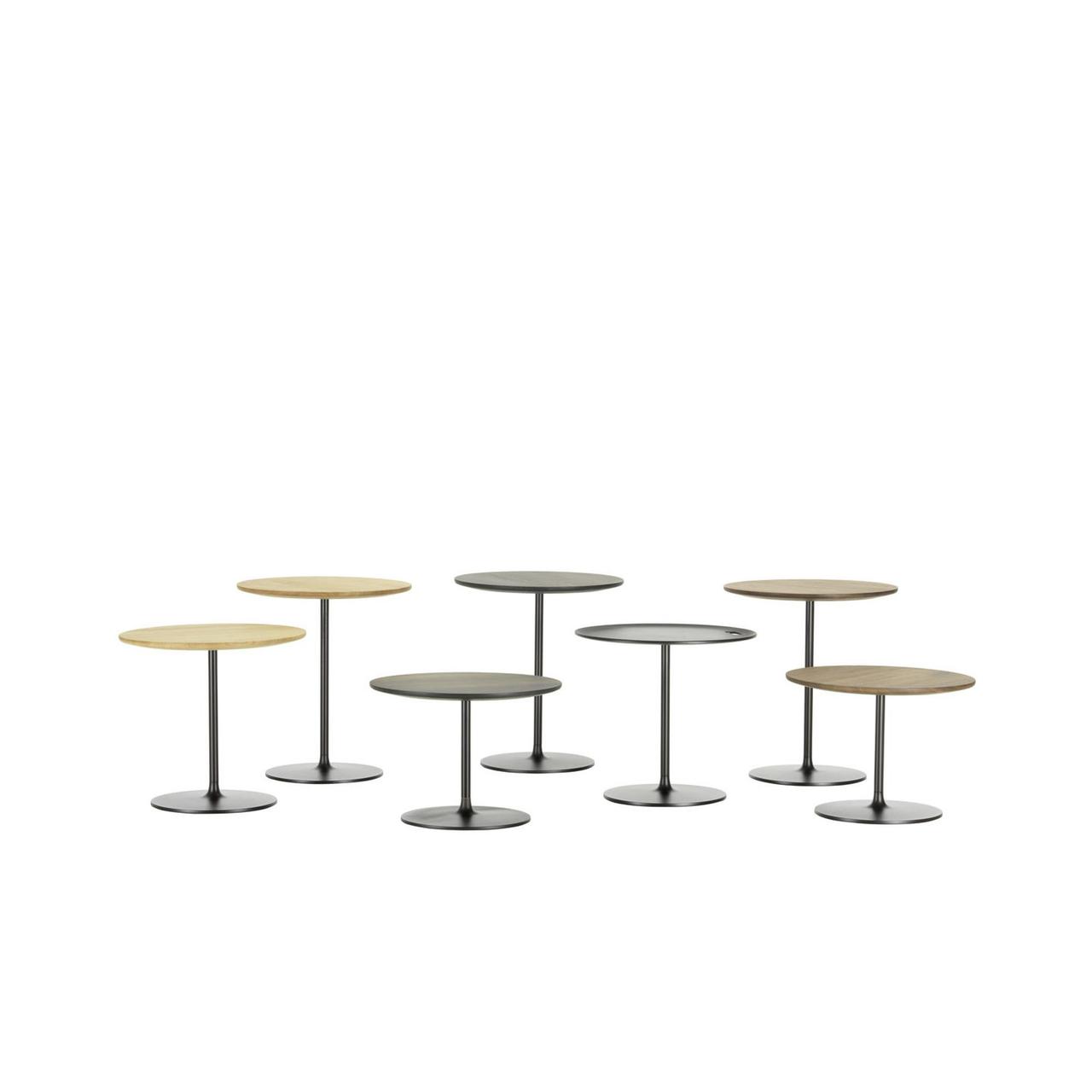 Vitra Occasional Low Table Ø45 Chocolate | AndLight