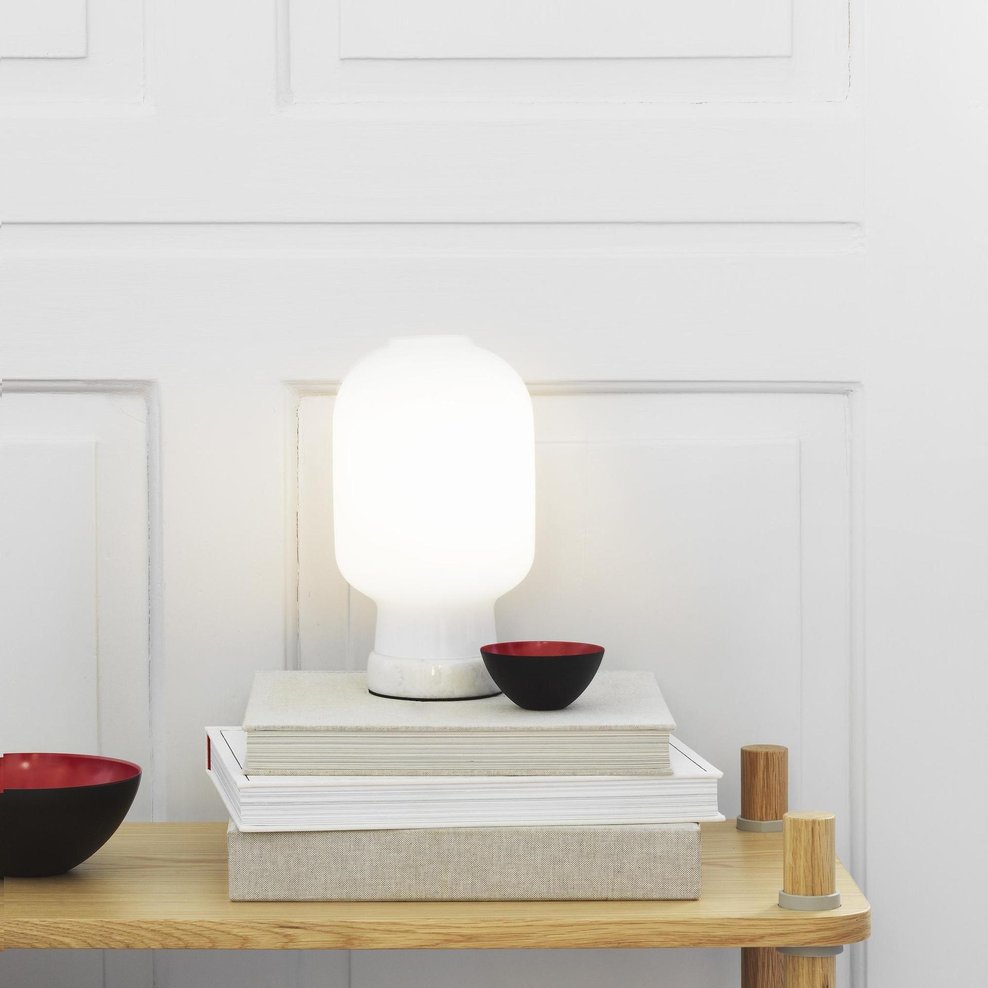 Normann Copenhagen Amp Table Lamp Smoke | AndLight