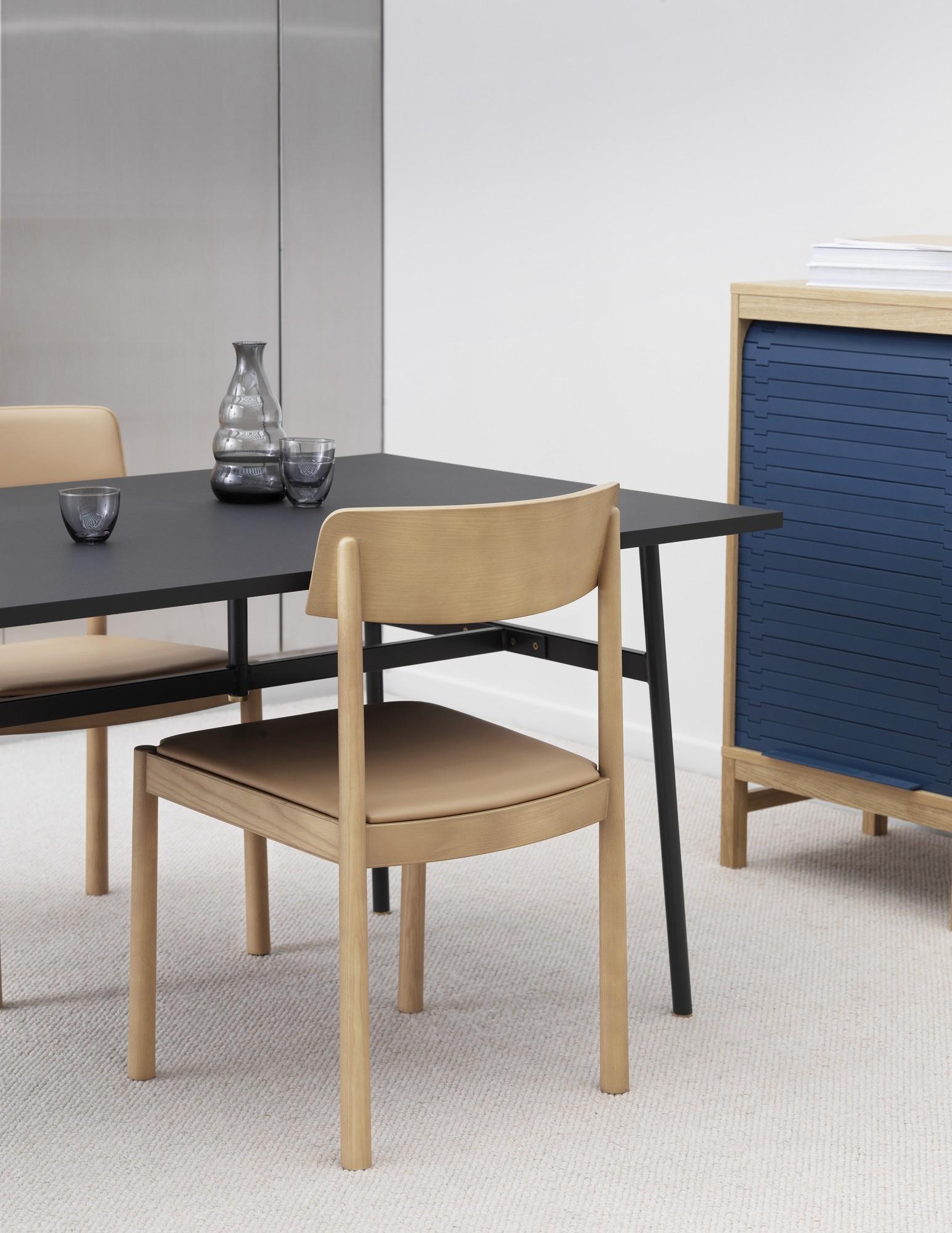 Normann Copenhagen Timb Dining Table Chair Tan