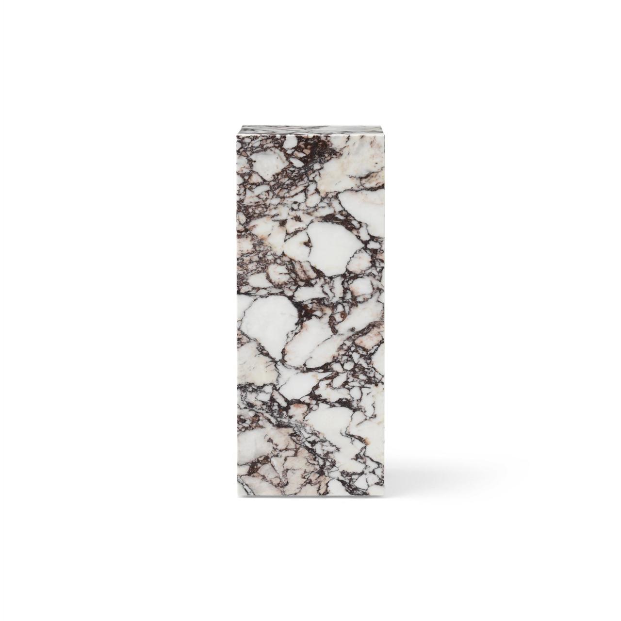 Audo Plinthe Guéridon Marbre Calacatta Viola | AndLight