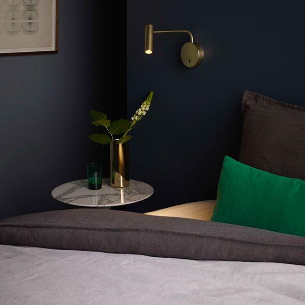 Enna Wall LED Wall Light from Astro Black | AndLight