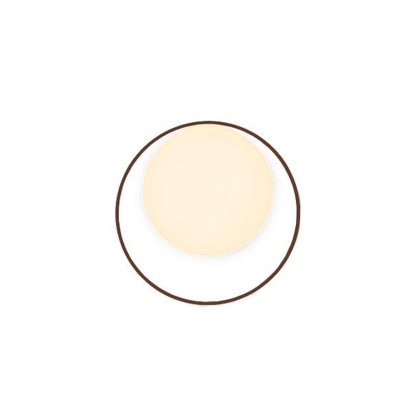 Estiluz Circ Wall Light Outdoor/Indoor Rust | AndLight