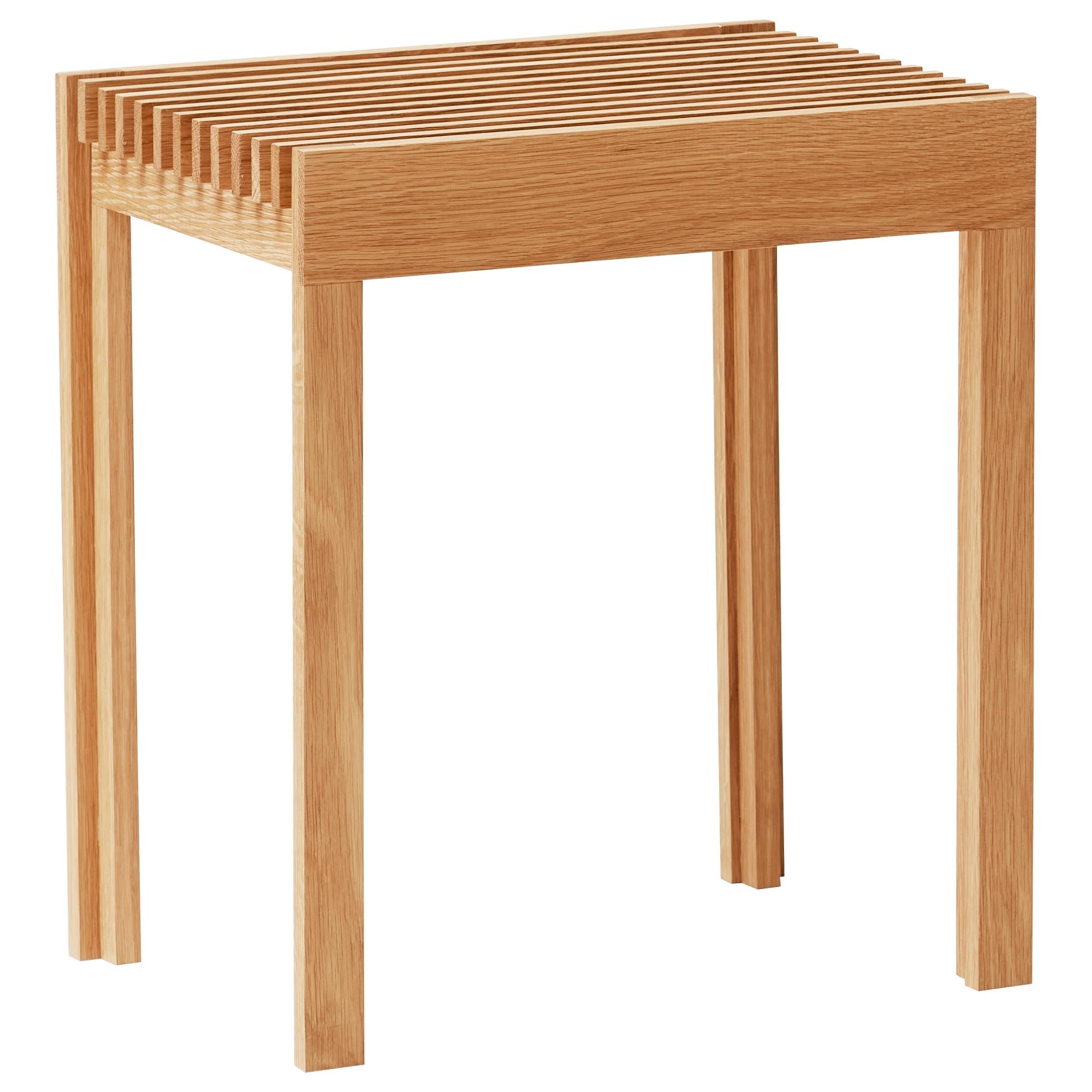 Form & Refine Lightweight Stool Oak