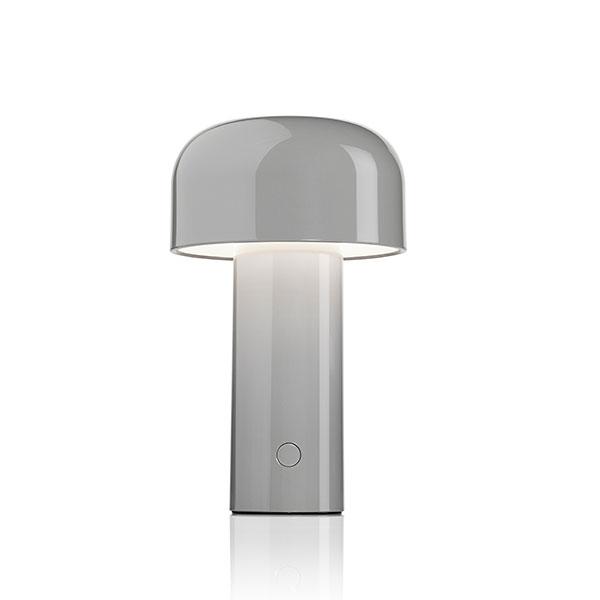 Flos Bellhop Battery Table Lamp Grey | AndLight