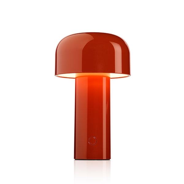 Flos Bellhop Battery Table Lamp Red - Great prices at AndLight!