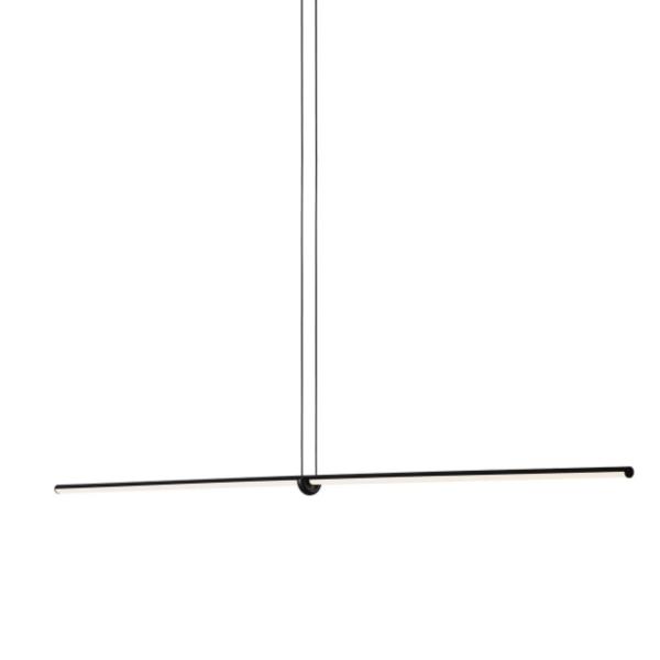 Flos Arrangements Line Pendant in matt black from Flos - Free shipping ...
