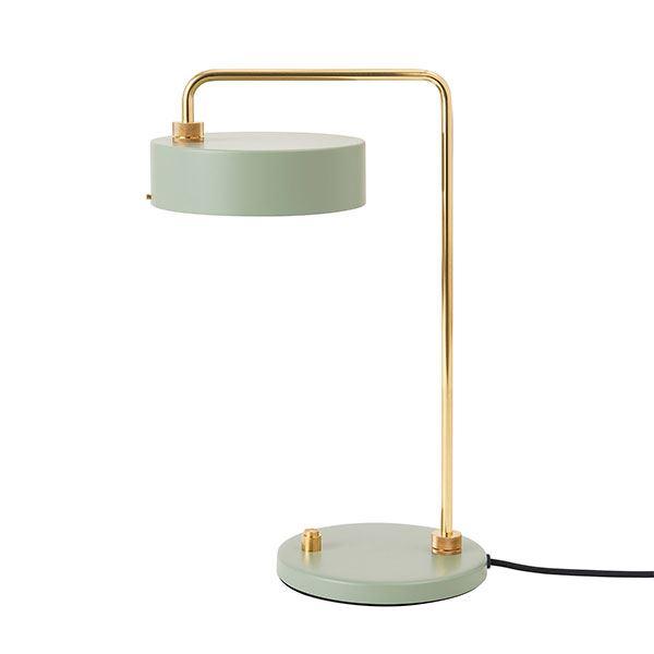 Made By Hand Petite Machine Table Lamp 01 Moss Green | AndLight