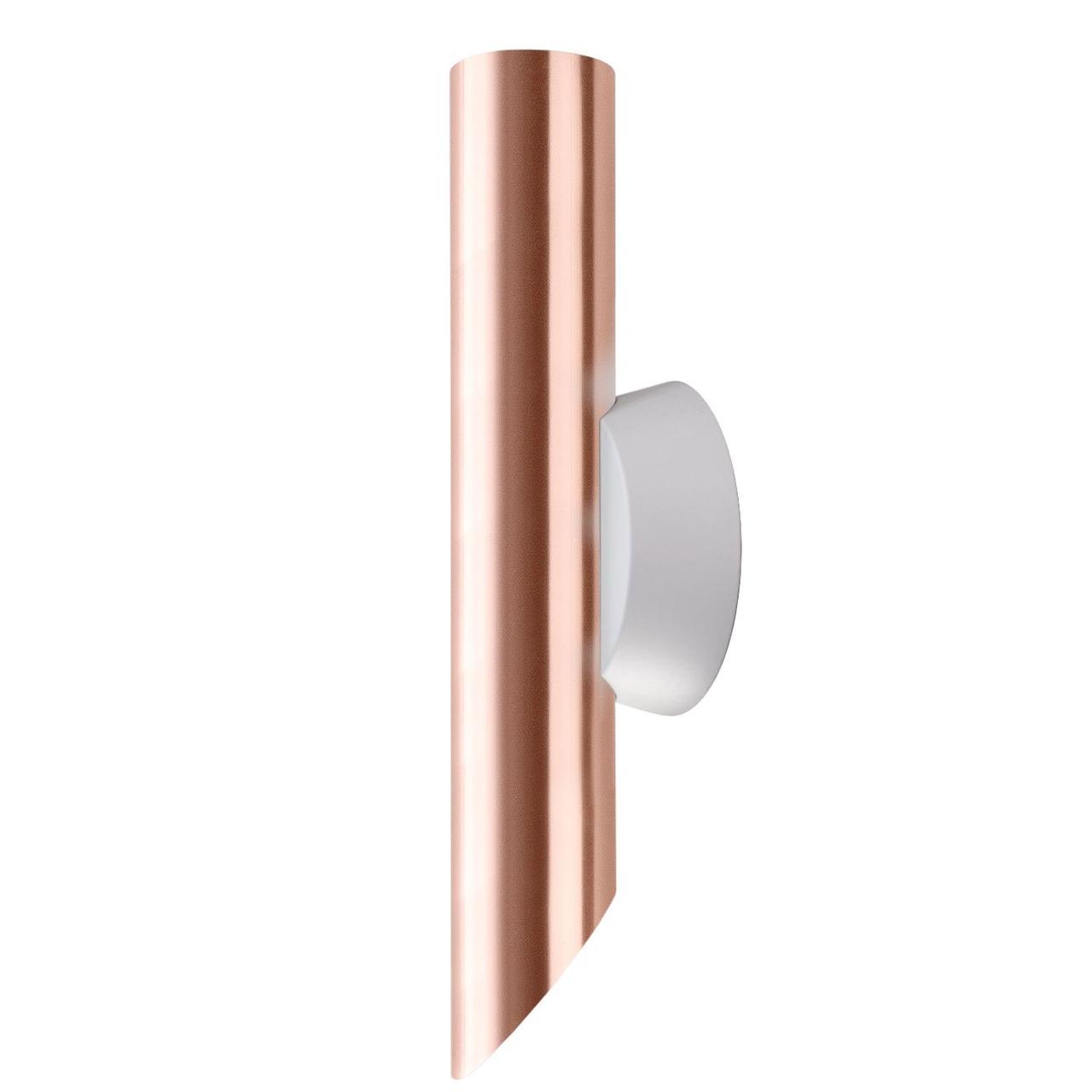 Nemo Tubes 1 Wall Lamp White/ Copper | AndLight