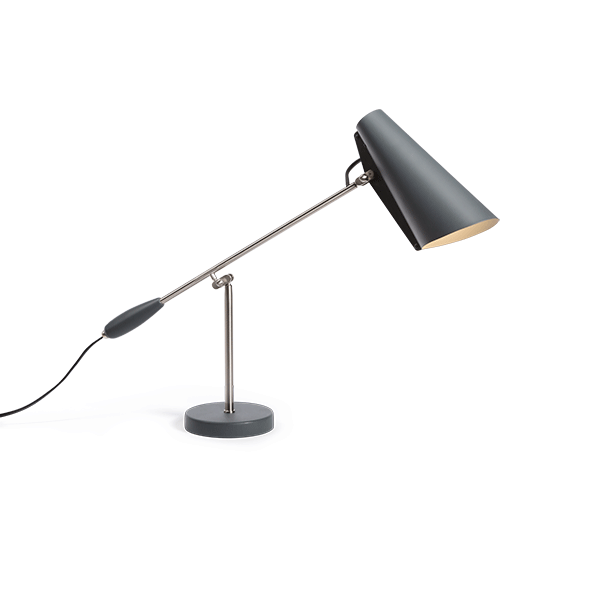 Northern Lighting Birdy Table Lamp Grey | AndLight
