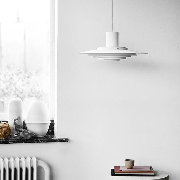&Tradition P376 KF1 Pendelleuchte Weiß | AndLight