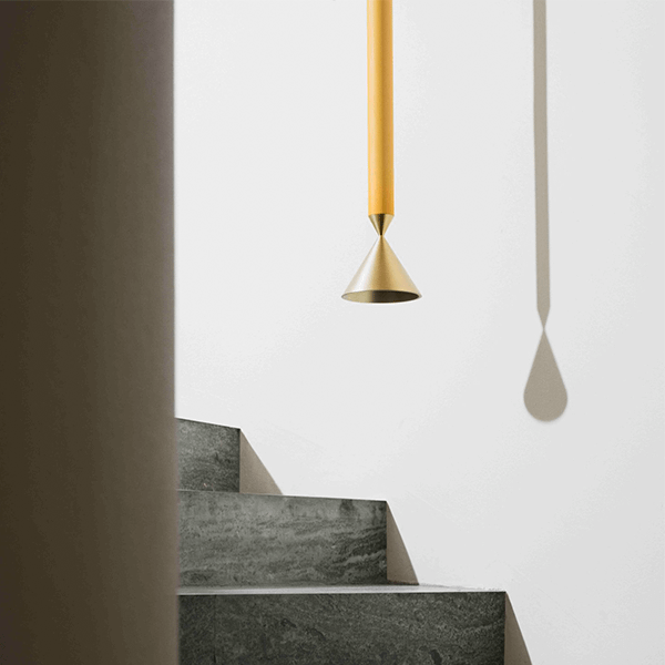 Pholc APOLLO 59 Pendel Blå/Polerad Mässing - Gratis Frakt!