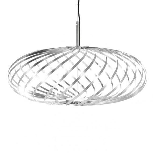 Spring Small Pendant in Stainless Steel from Tom Dixon | AndLight