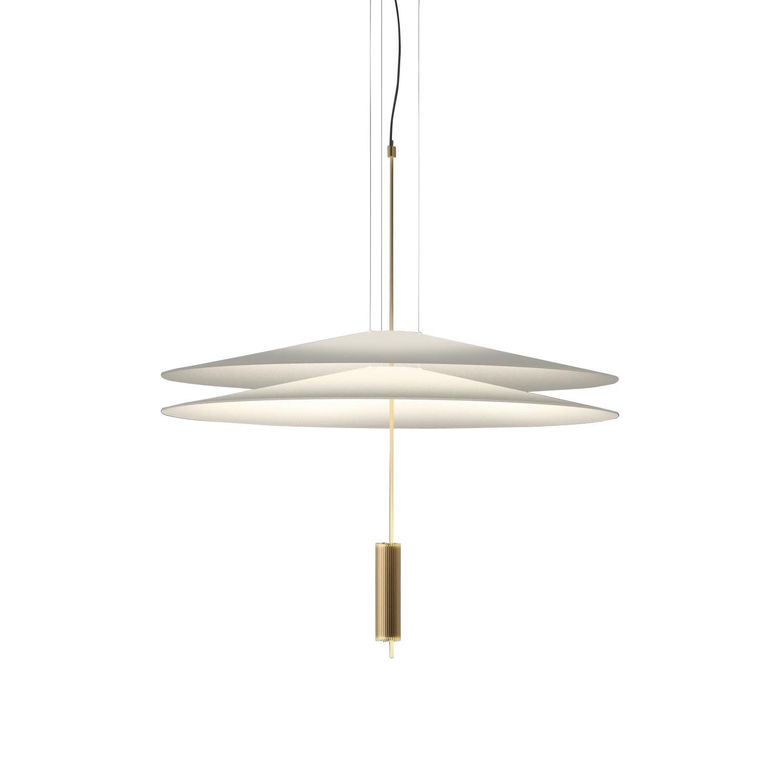 Vibia Flamingo Pendant 1510 Matt Gold at Andlight | AndLight