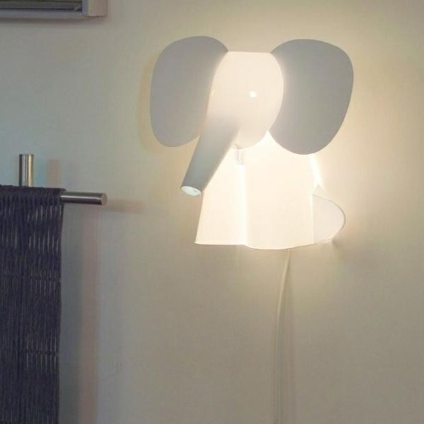 Zoolight Elephant Children's Wall lamp | AndLight