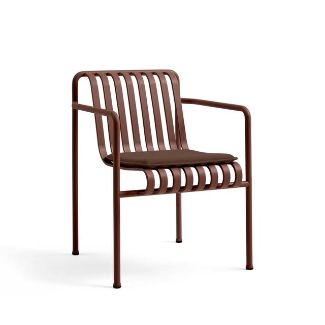 HAY Palissade Dining Chair with Armrests Iron Red
