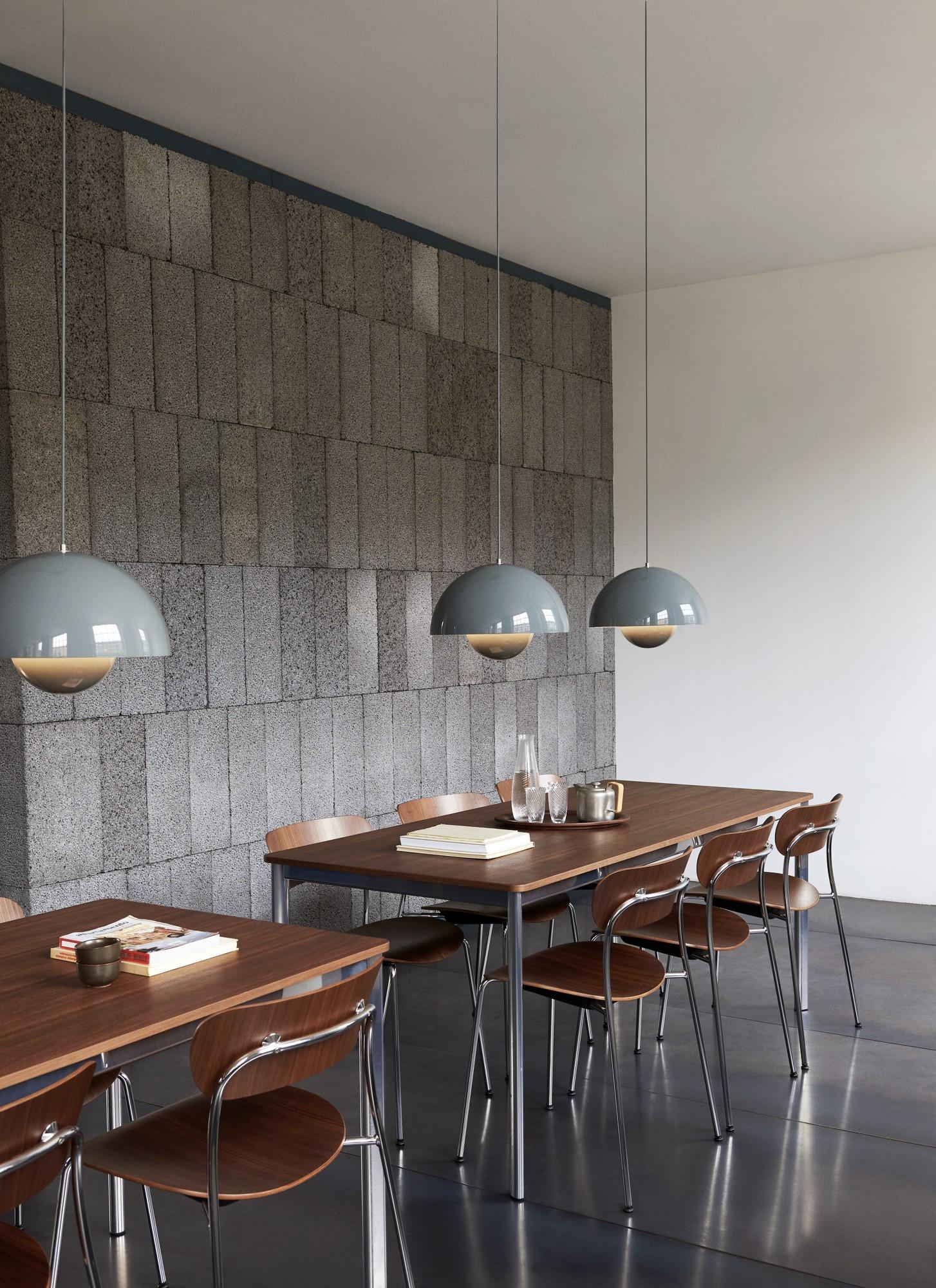 Flowerpot VP7 Pendelleuchte Stone Blue From &Tradition - Kostenloser ...