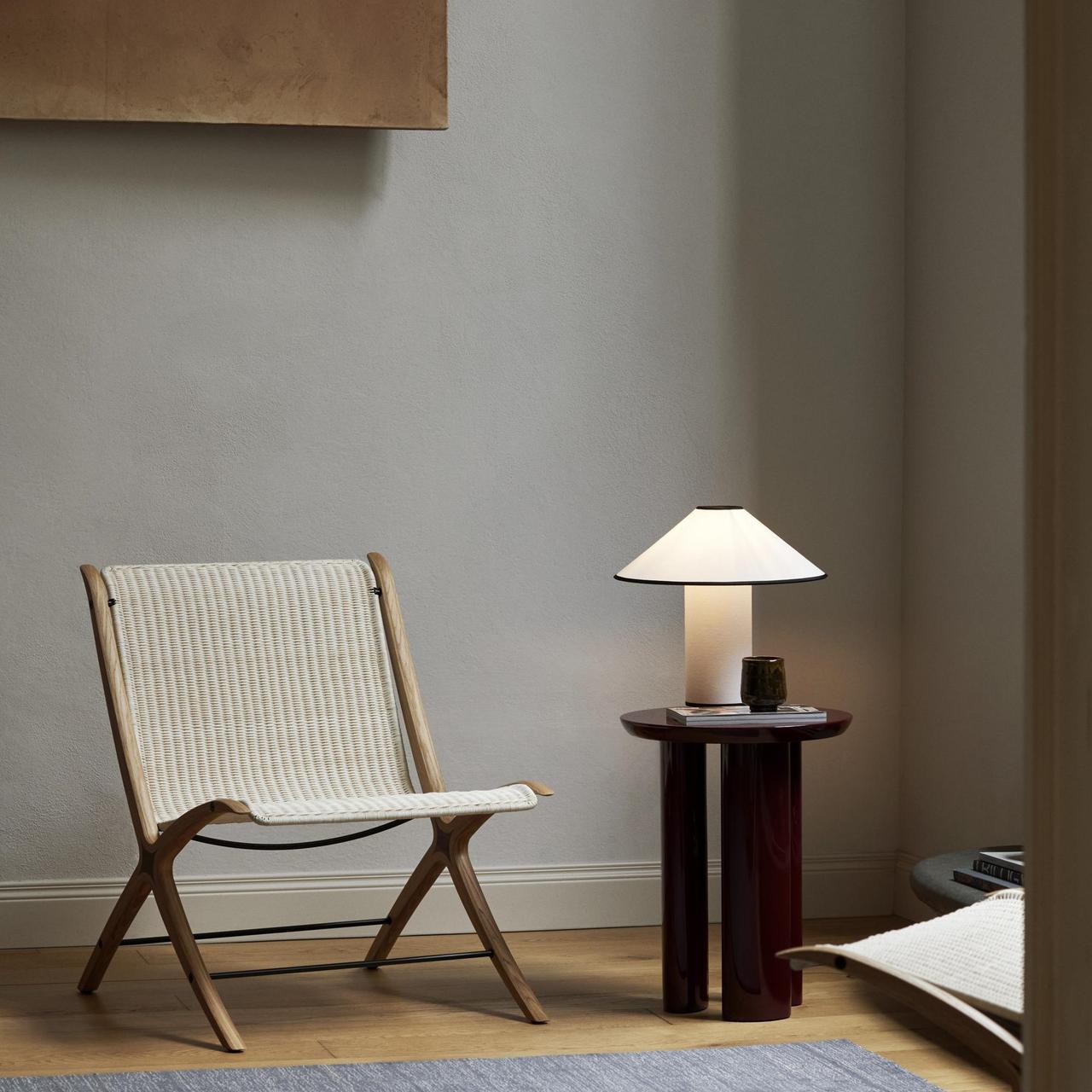 &Tradition X HM10 Armchair Lacquered Oak/Rattan