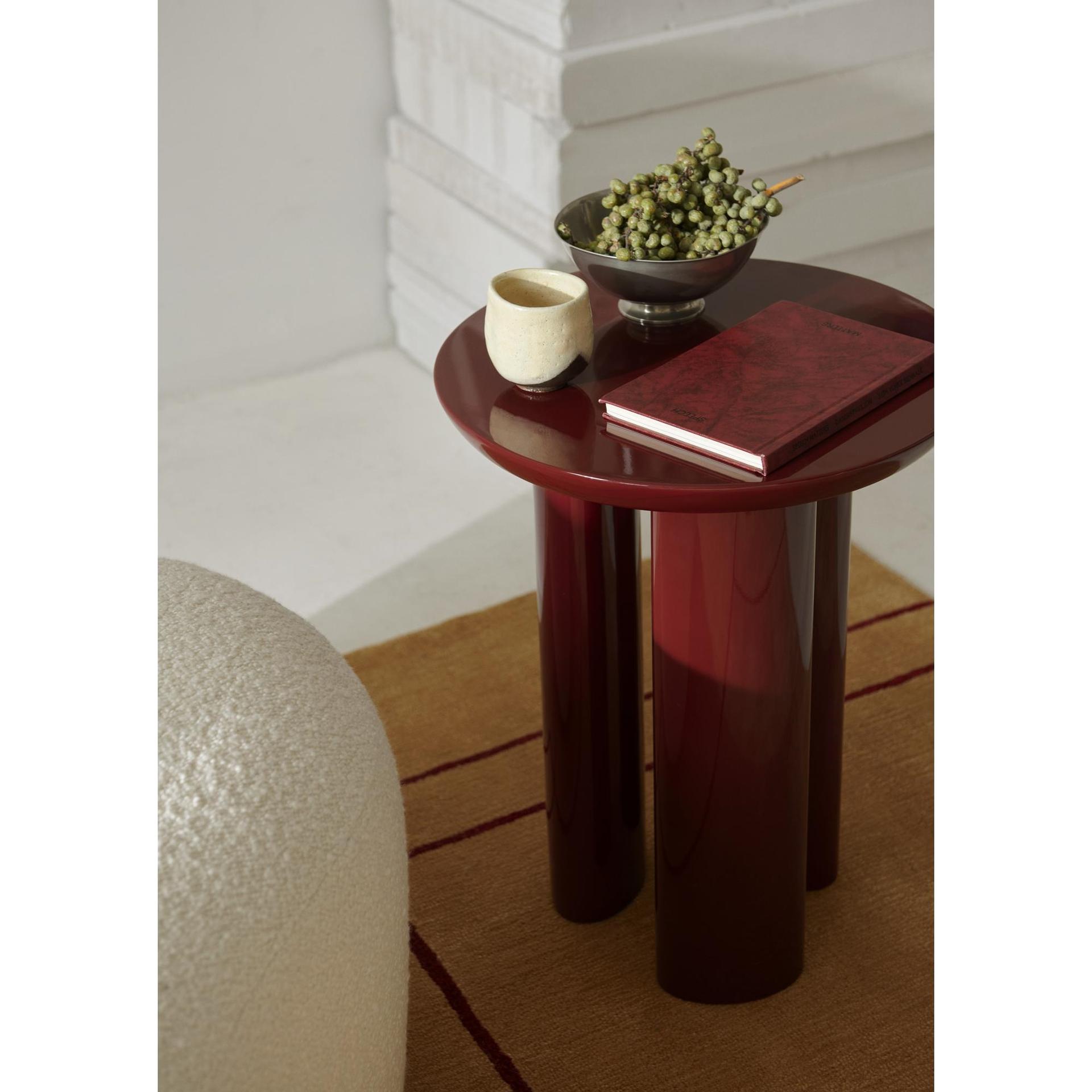 &Tradition Tung JA3 Sidebord Bordeaux Rød - Køb her!