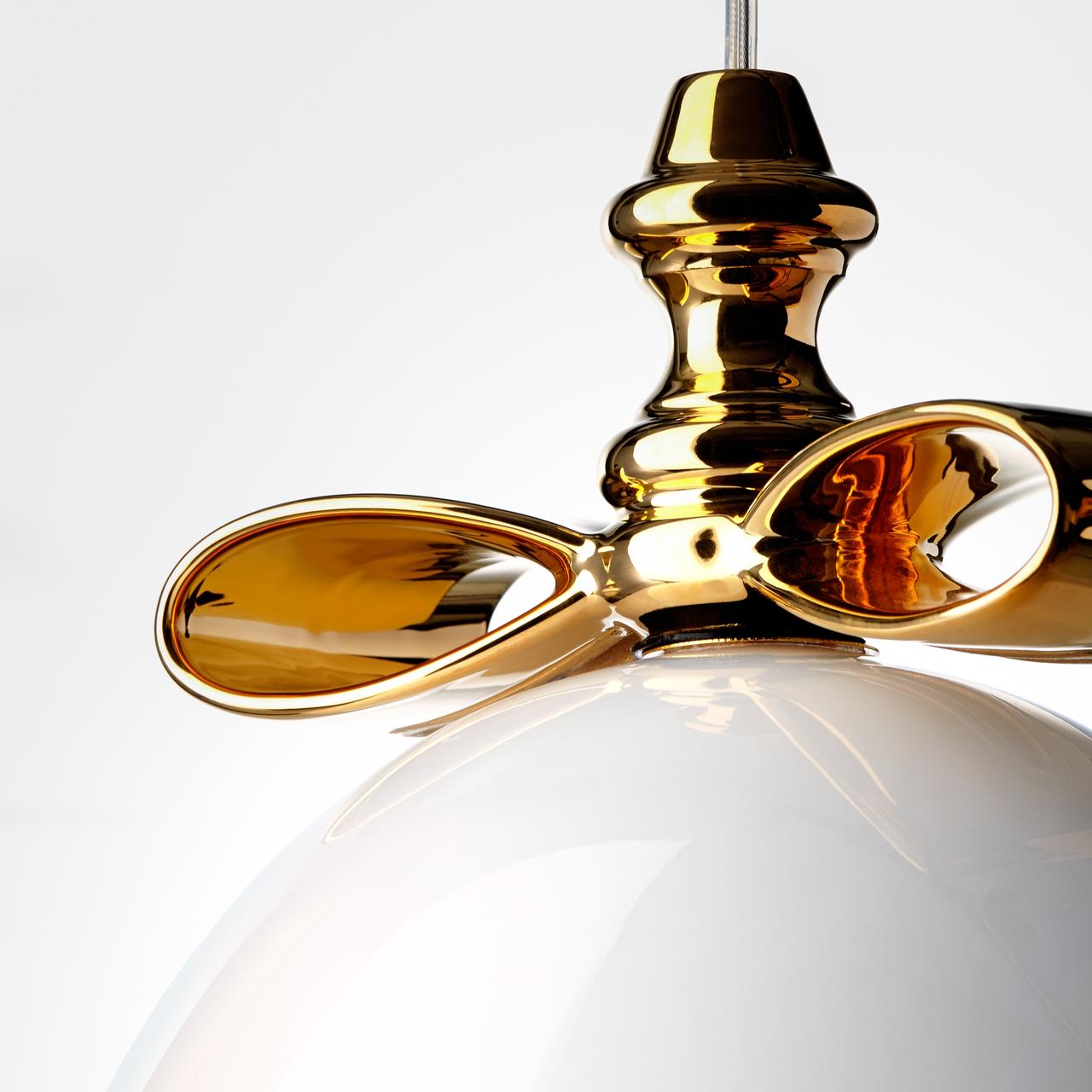 Moooi Bell Pendel Lille Guld/Transparent - Køb her!