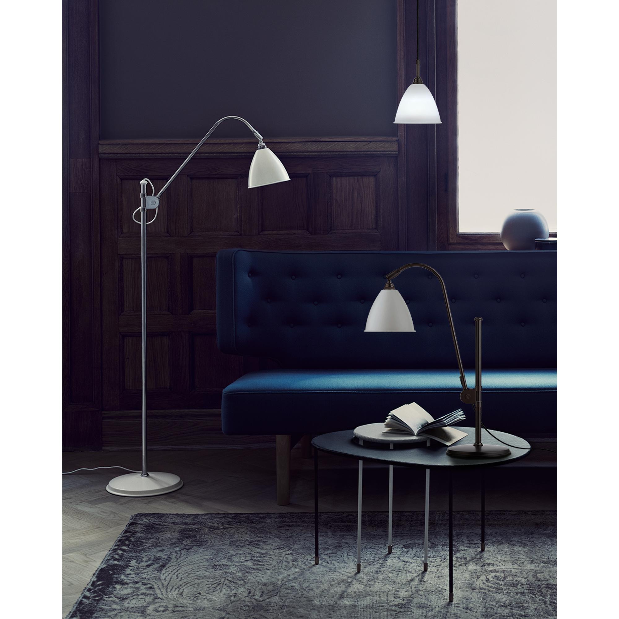 Bestlite BL3S Floor Lamp Matt White | AndLight