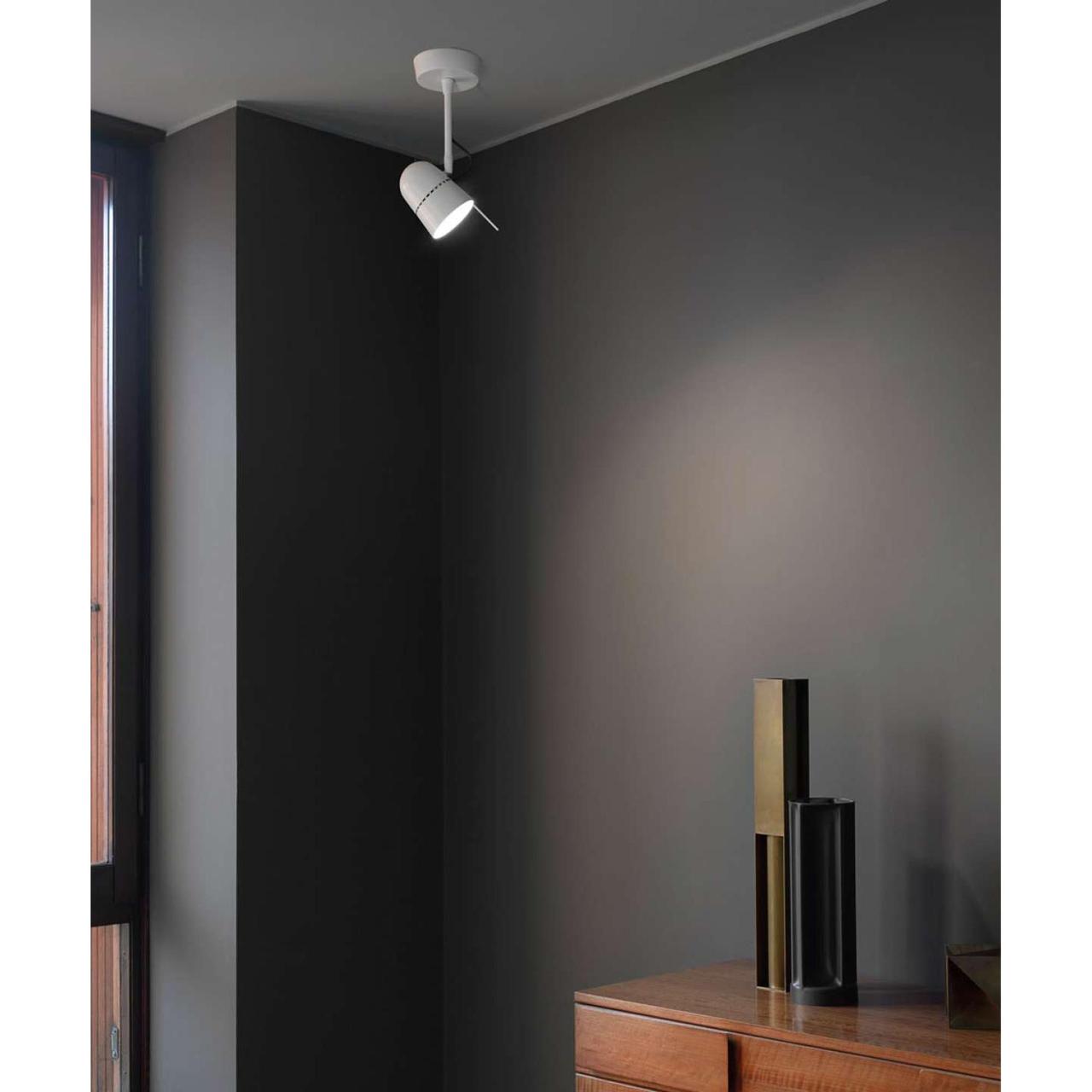 Luceplan Counterbalance Ceiling Lamp Black | AndLight