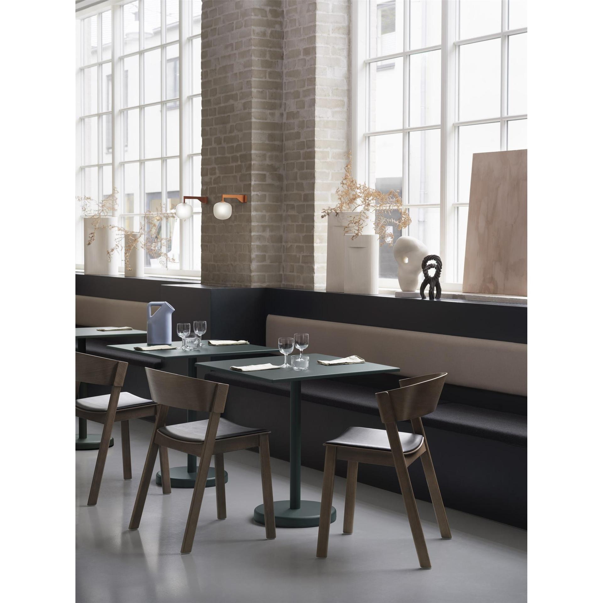 Muuto Cover Dining Table Chair w. Wood Base Oak