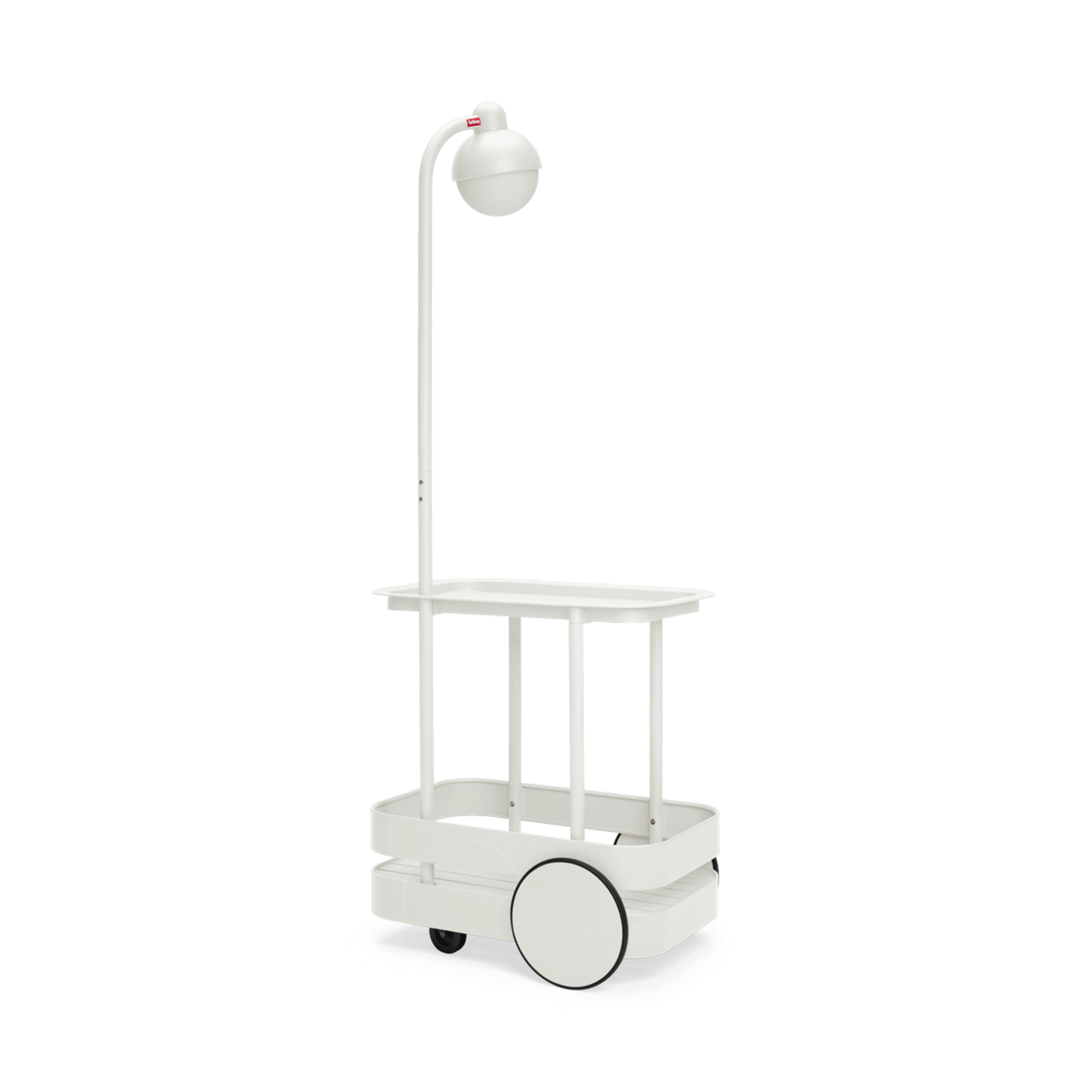 Fatboy Jolly Trolley Trolley mit Lampe Hellgrau | AndLight