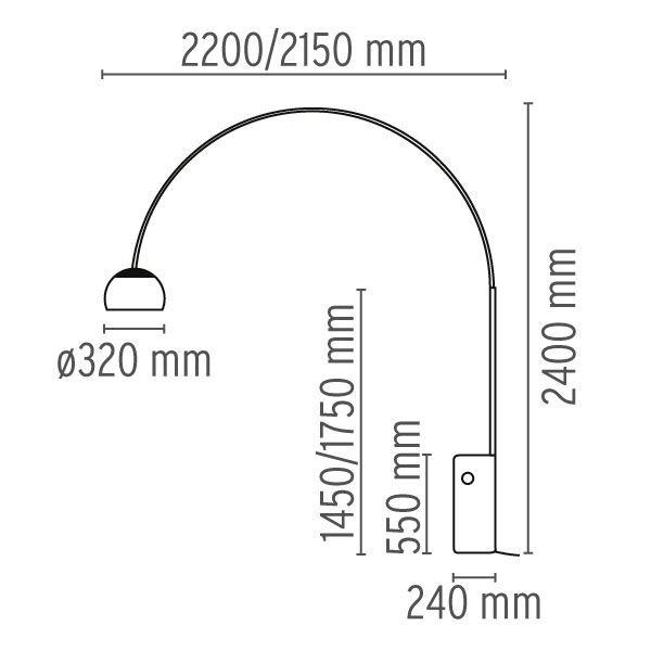 Flos Arco Floor Lamp | AndLight