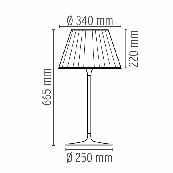 Flos Romeo Soft T1 Table Lamp - Free Shipping!