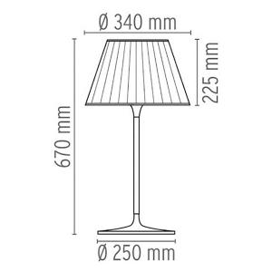 Flos Romeo Moon T1 Table Lamp | AndLight