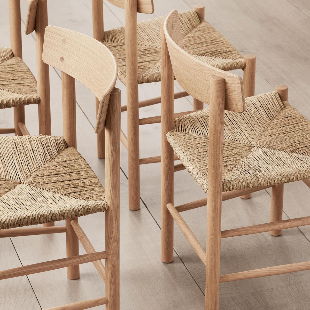 Fredericia Furniture Mogensen J39 Jubilee Edition Esszimmerstuhl Eiche ...