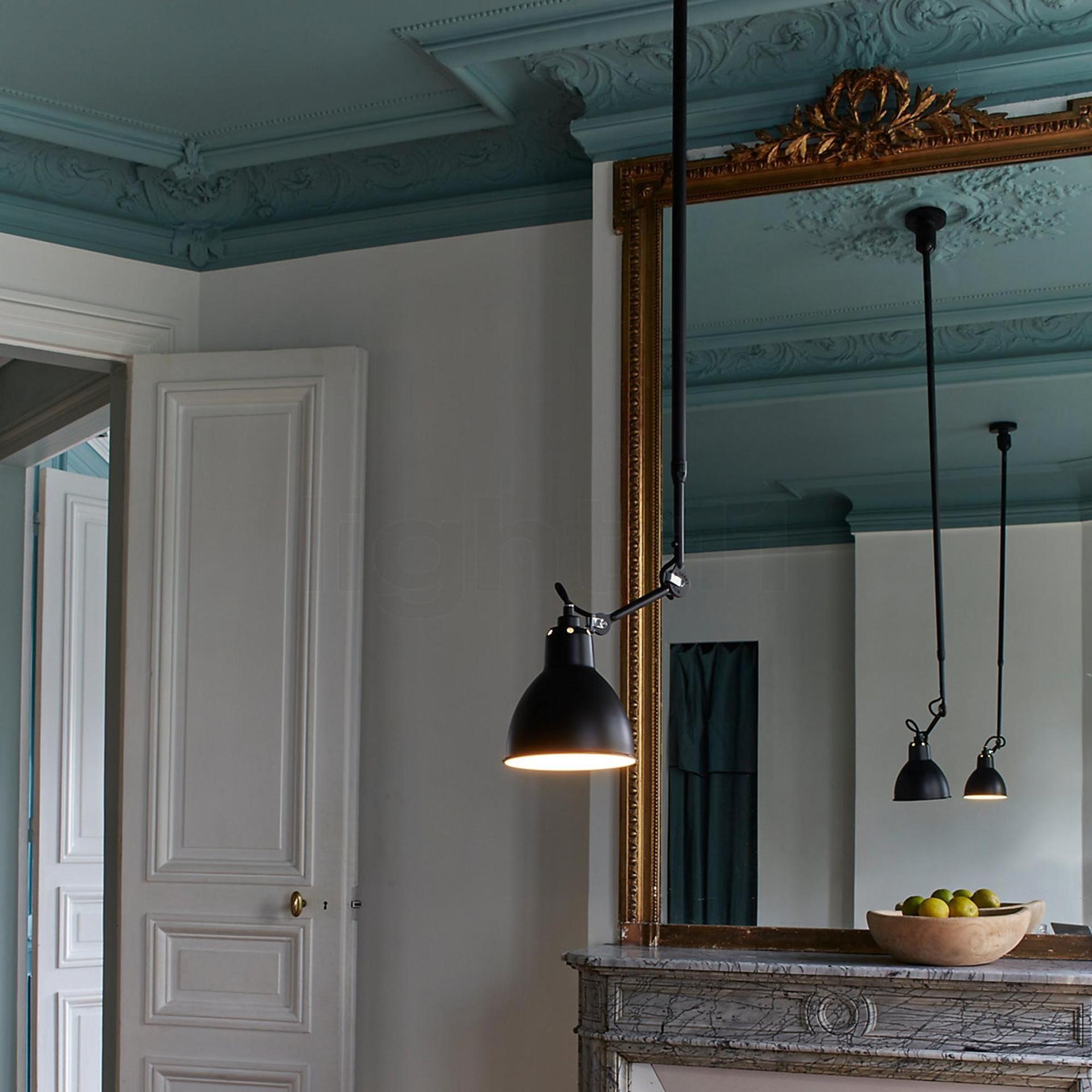 N302 Lampegras Loftlampe Mat Sort - Hurtig og nemt levering!