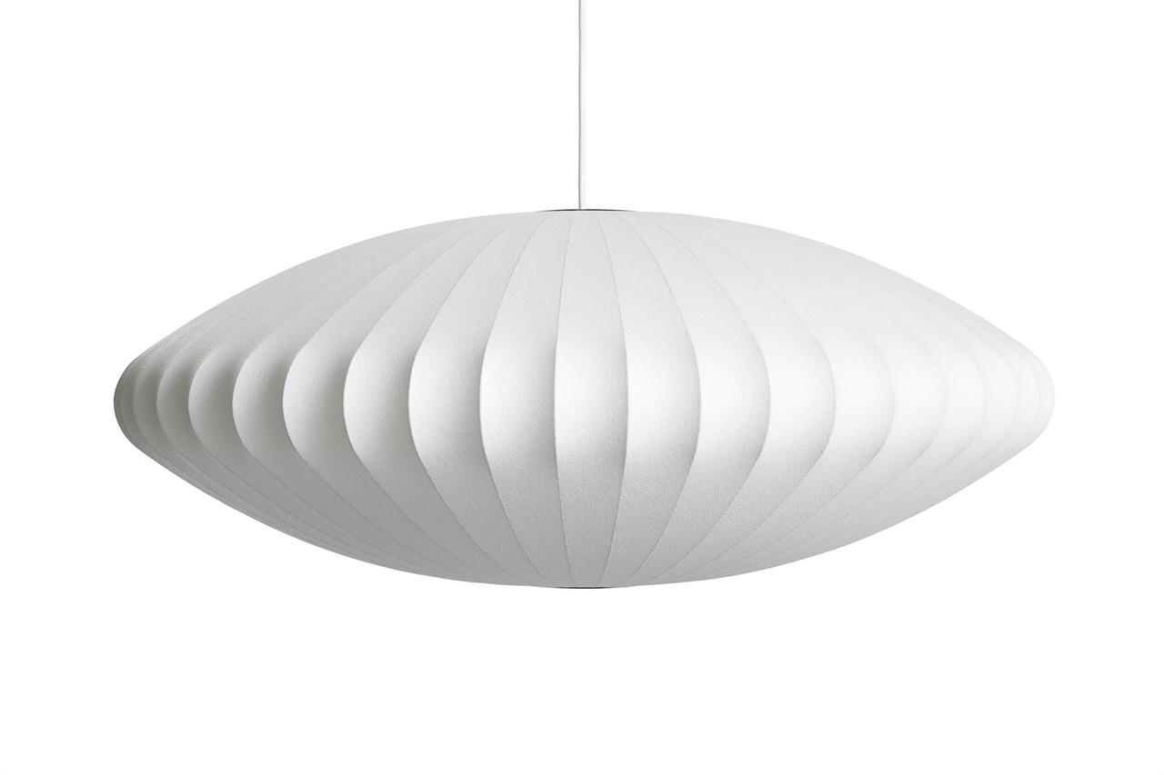 HAY Nelson Saucer Bubble Pendant Large White | AndLight