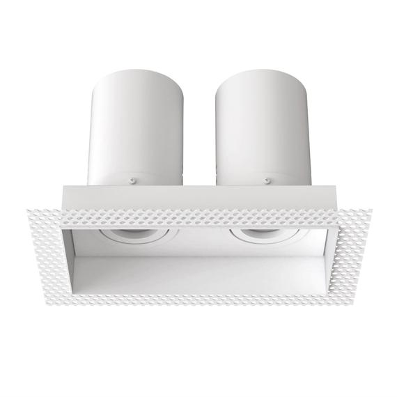 Astro Trimless Twin Adjustable Spot Hvit | AndLight