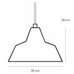 Made By Hand Workshop Lamp Pendant Yellow W3 | AndLight