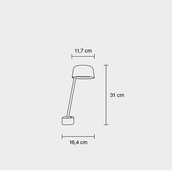 Muuto Lean Wall Lamp Grey | AndLight