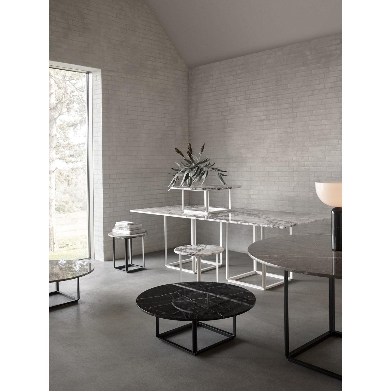 Florence Coffee Table Ø90 Black Marquina Marble From New Works - Free ...
