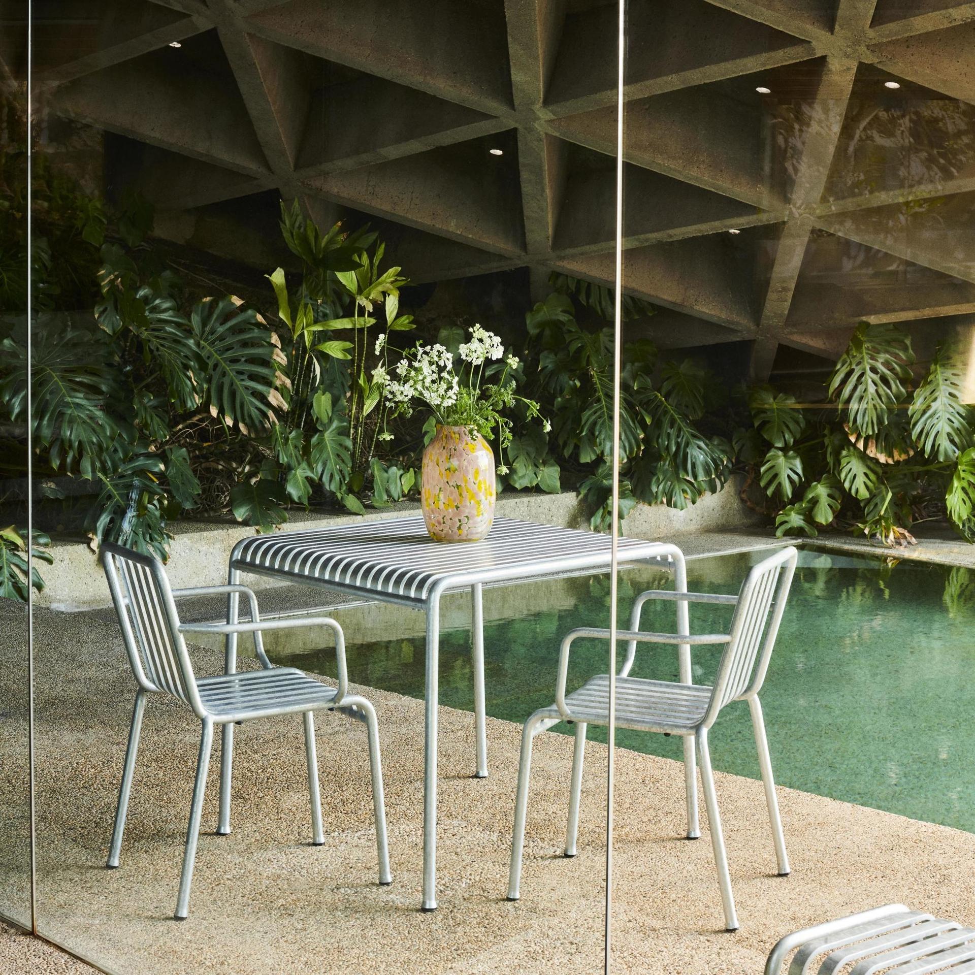 HAY Palissade Table L82.5 Anthracite