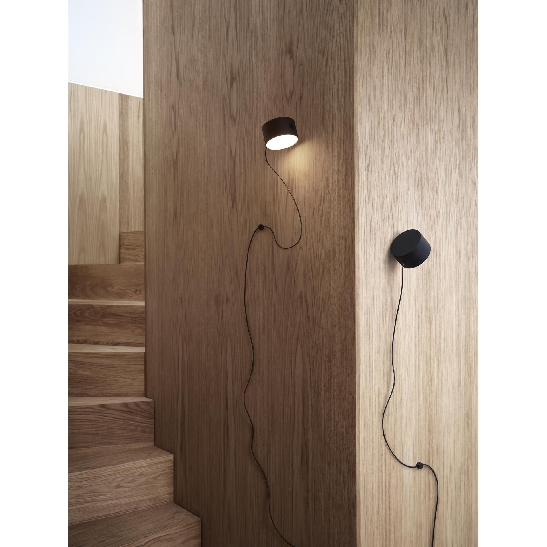 Muuto Post Wall Lamp Black | AndLight