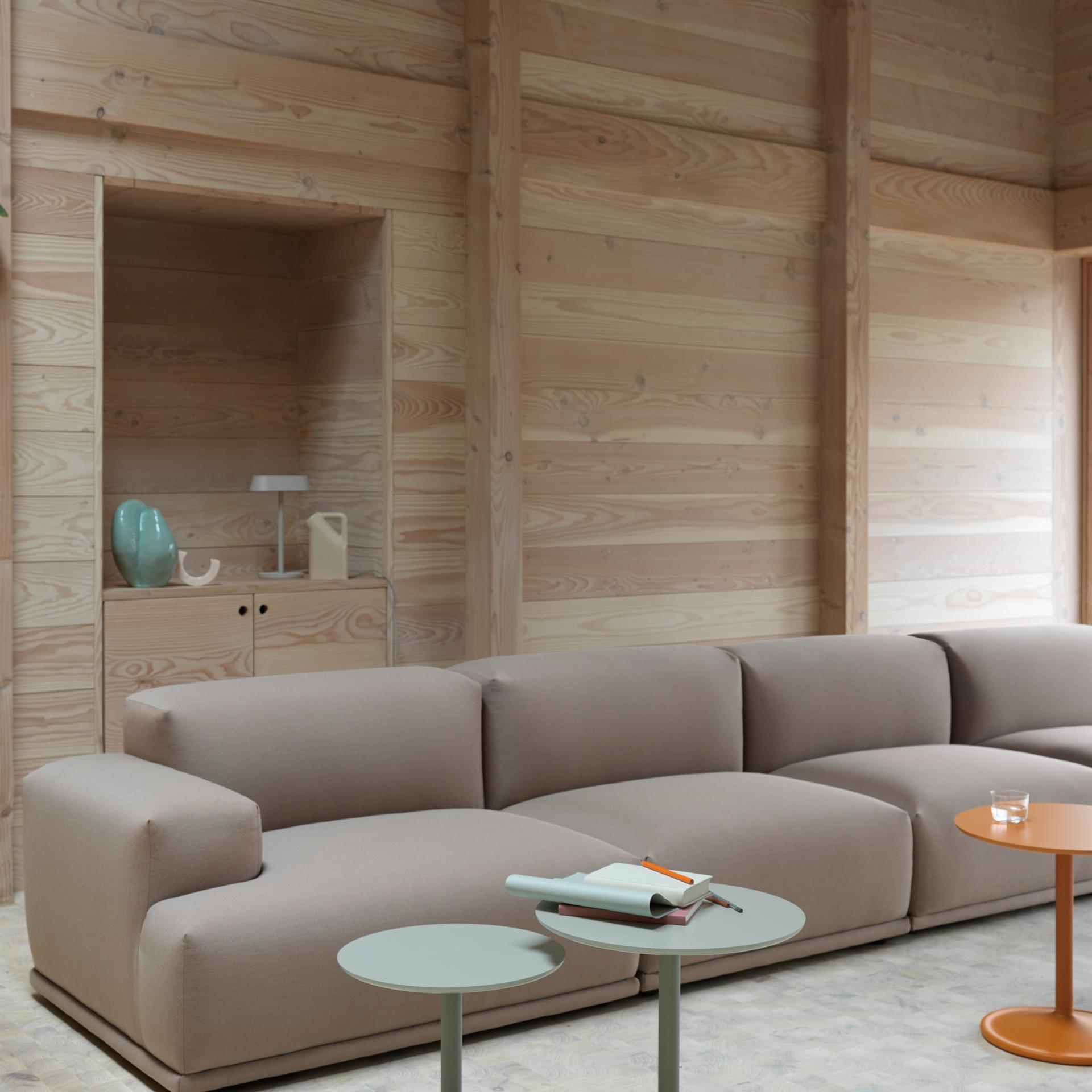 Muuto Soft Coffee Table Dusty Green Ø41 H40