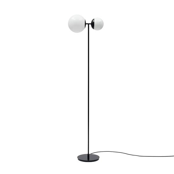 Biba Floor Lamp from TATO White & Matt Black - At AndLight!