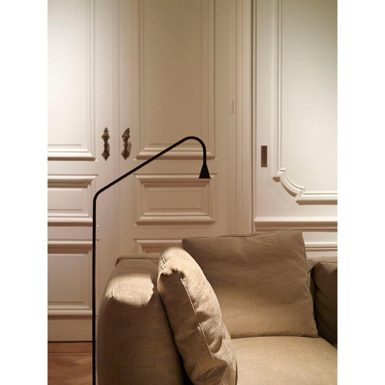 Trizo 21 Austere Lampa Stojąca Mosiężna | AndLight