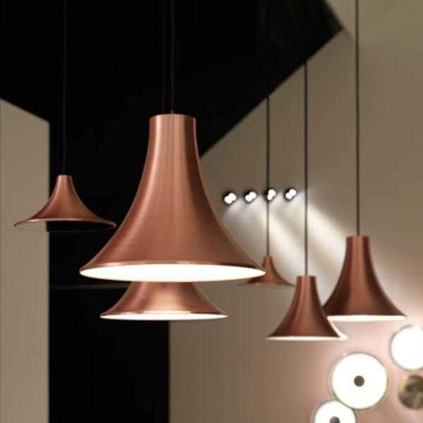 Trizo 21 Sirens Pendant Black + Mat glass | AndLight