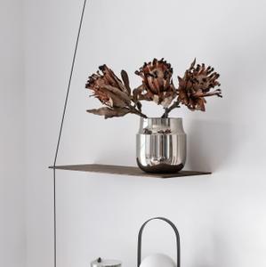 Woud Stedge Shelf Smoked Oak 80 Cm